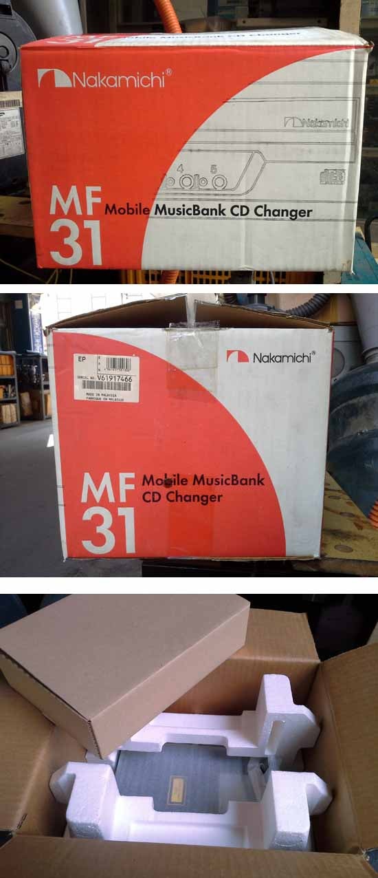 소리전자 - NAKAMICHI MOBILE MUSICBANK CD CHANGER MF 3